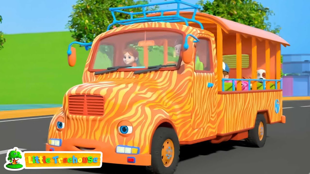 Llittle treehouse Roda Di Bus Safari Lagu Untuk Anak + Lainnya Sajak ...