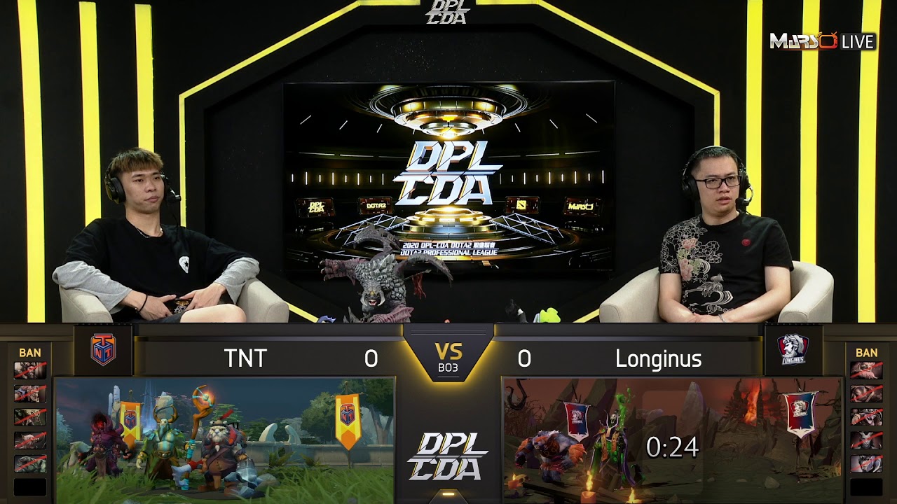 DPL CDA S2 QUALIFIER MATCH 2 Longinus VS TNT GAME 1 - YouTube