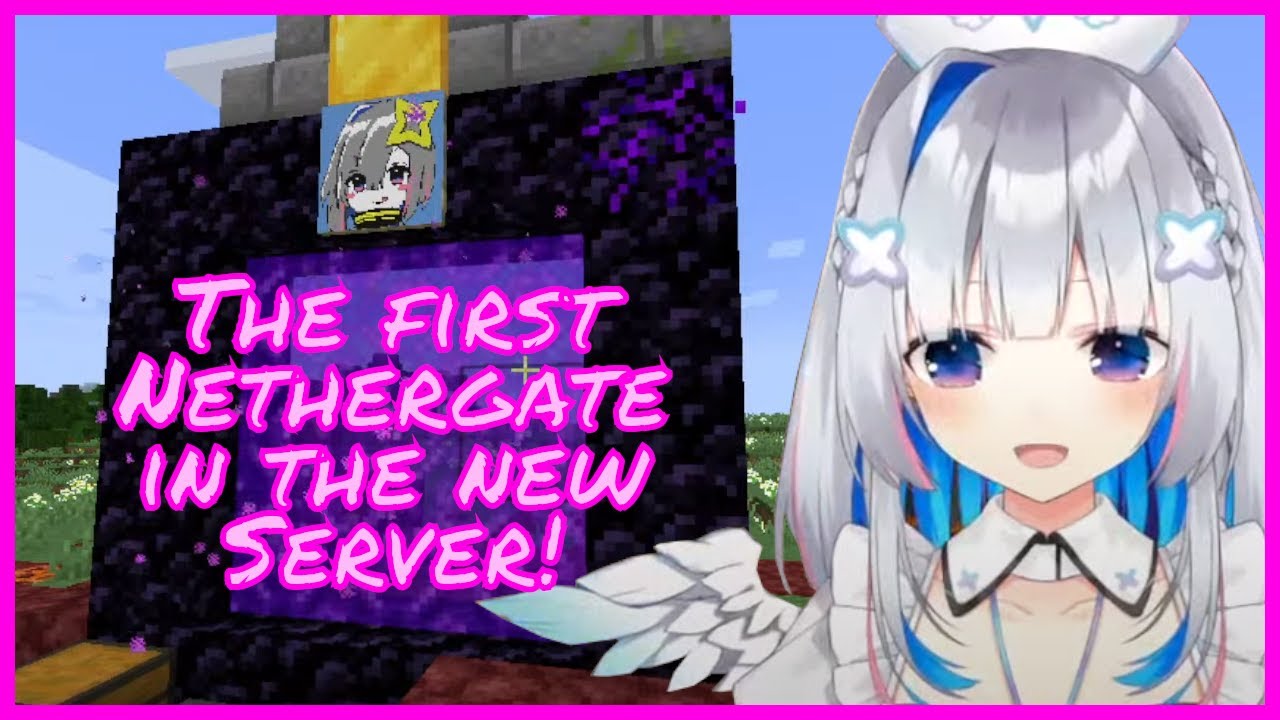 Lava is still hot in the new Hololive Minecraft Server - YouTube