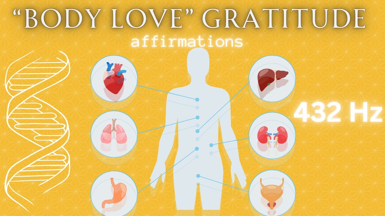 (POWERFUL!) Body-Gratitude Affirmations! (Health affirmations!) - YouTube