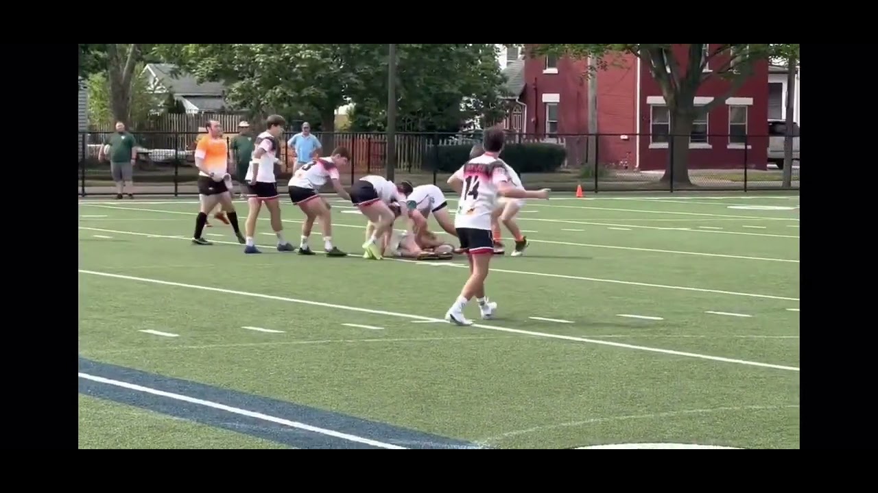 Charlie Reeves Freshman rugby highlights (2023) - YouTube