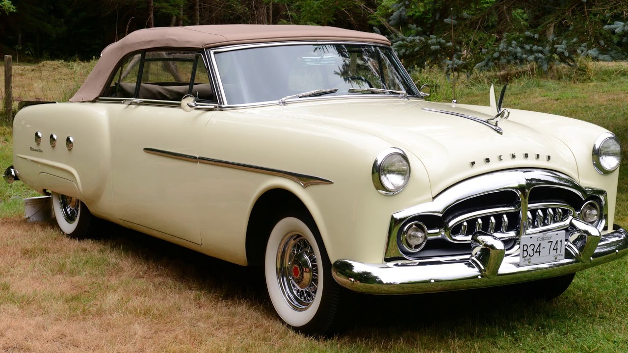 1951 Packard Convertible - YouTube