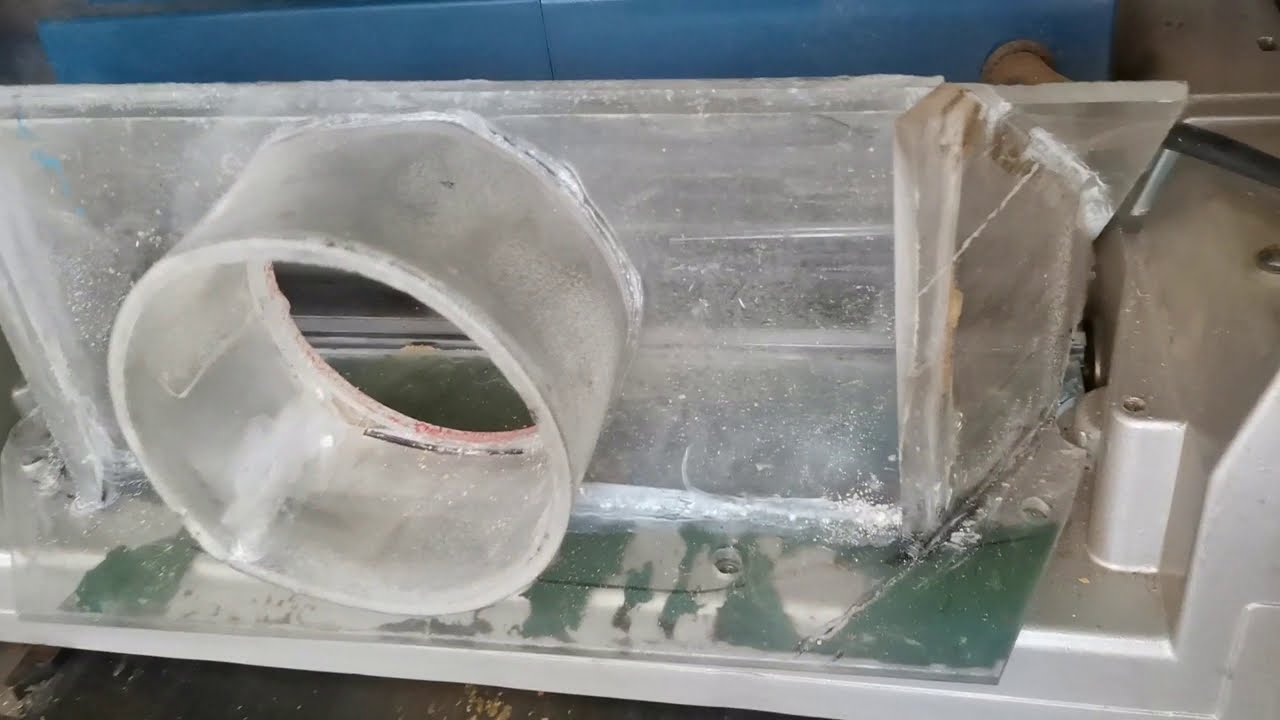 Ryobi 318 mm AP13 Planner Saw Dust extractor housing Update - YouTube