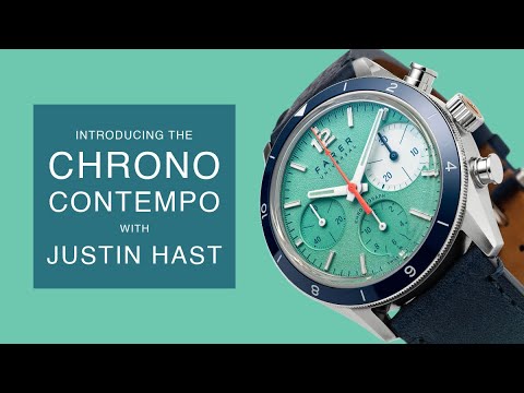 Justin Hast Introduces The Chrono Contempo Collection - YouTube