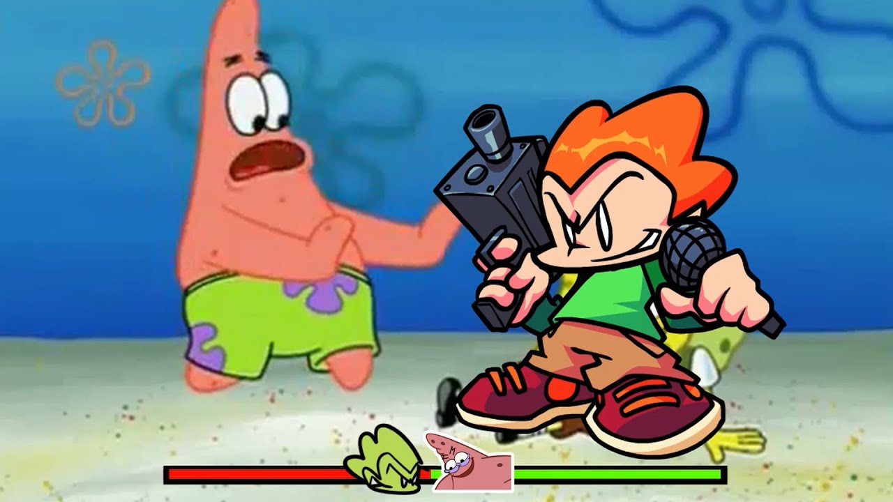 Meme Pico beats up Patrick - YouTube