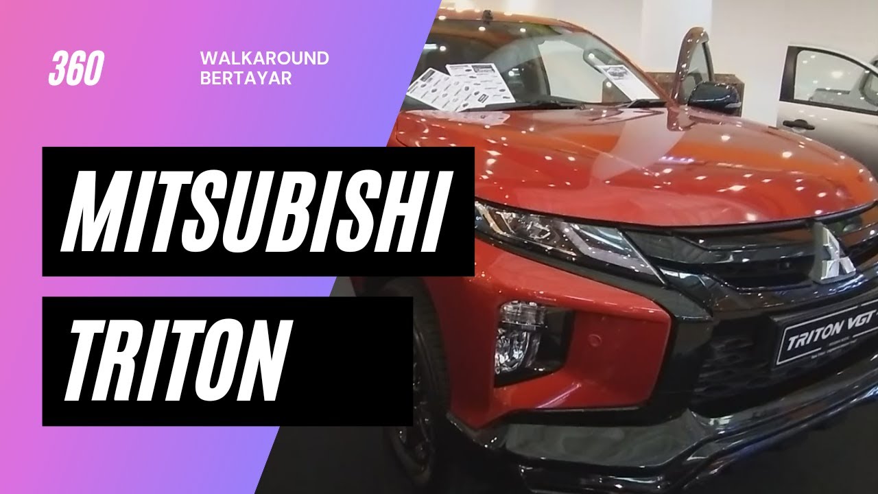 Mitsubishi Triton VGT 2021 (360 Walkaround) - YouTube