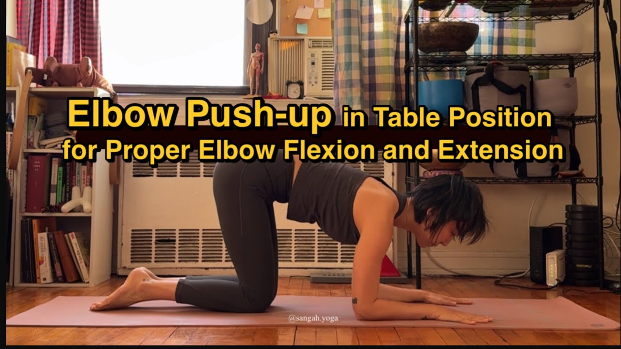 Building Basic Strength 2: Push-Up Step 2 (Elbow Push-up in Table ...