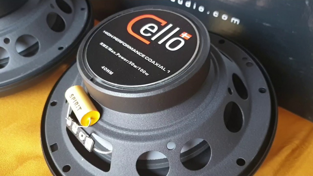 Speaker cello | Speaker coaxial terbaik | 3way | cello audio | audio ...