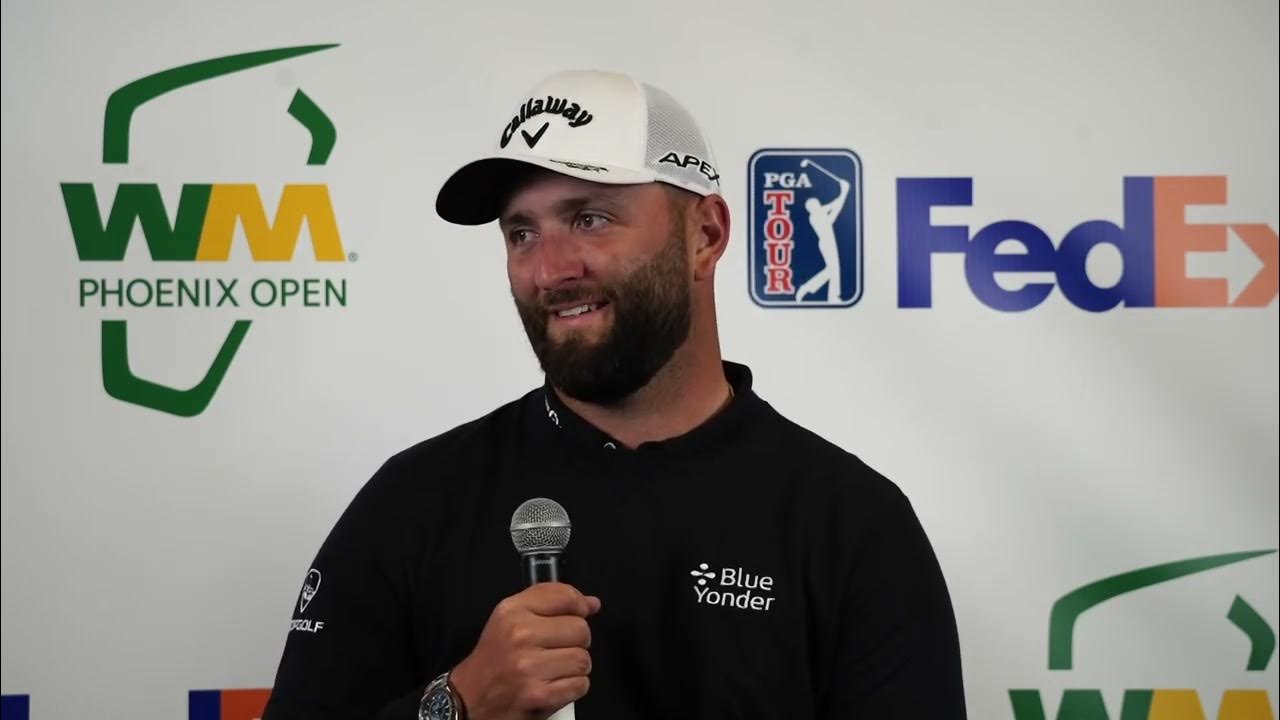 Jon Rahm Tuesday Press Conference 2023 WM Phoenix Open - YouTube