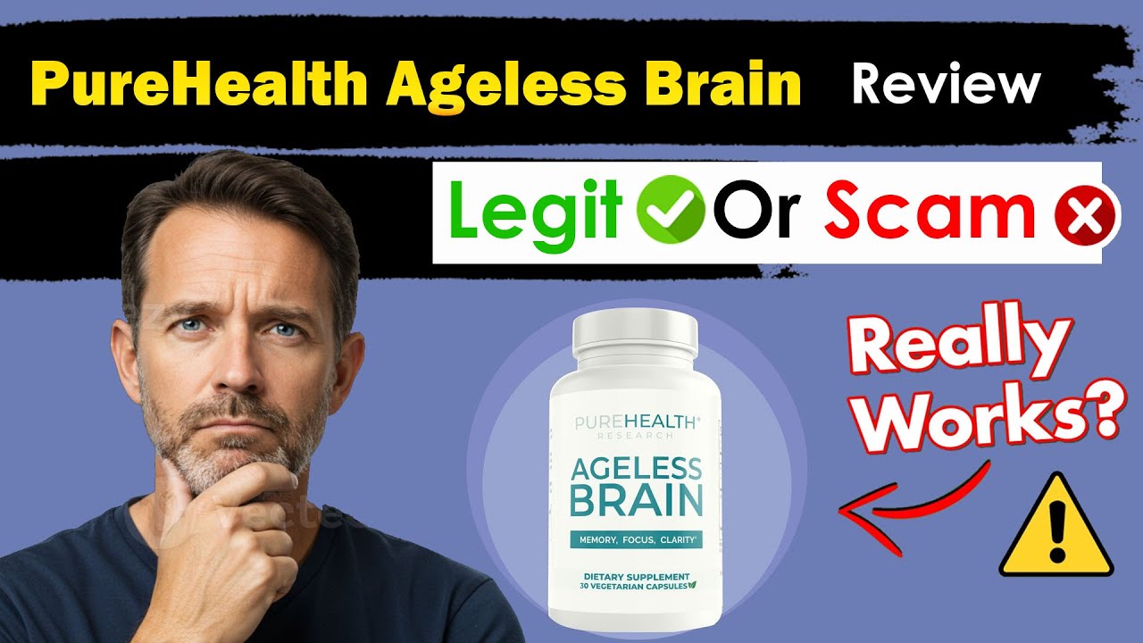 Purehealth Research Ageless Brain Supplements Review - Worth it Or ...