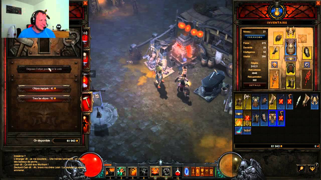 Diablo 3 : Saison 4 - Un guerrier en mousse - YouTube