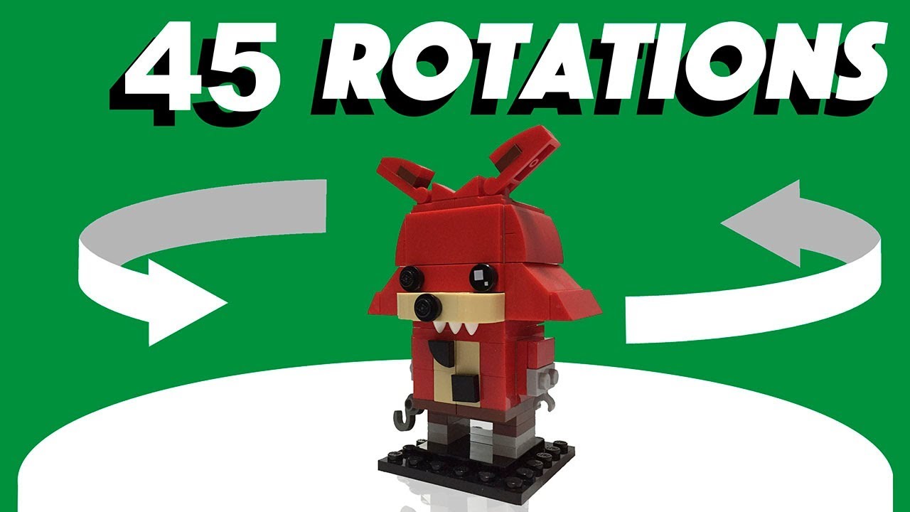 LEGO 45 Brickheadz Characters Rotations - YouTube