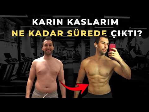 Karın Kaslarının Görünmesi Ne Kadar Zaman Alır? (Benim sürecim)