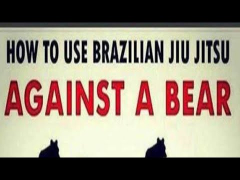 Brazilian Jiu Jitsu VS a bear. - YouTube