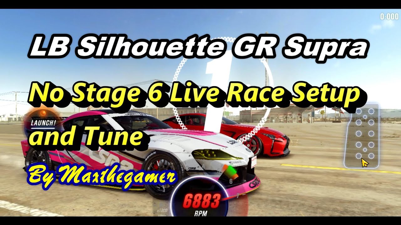 CSR 2 | CSR Racing 2, LB Silhouette GR Supra, No Stage 6 Live Racing ...