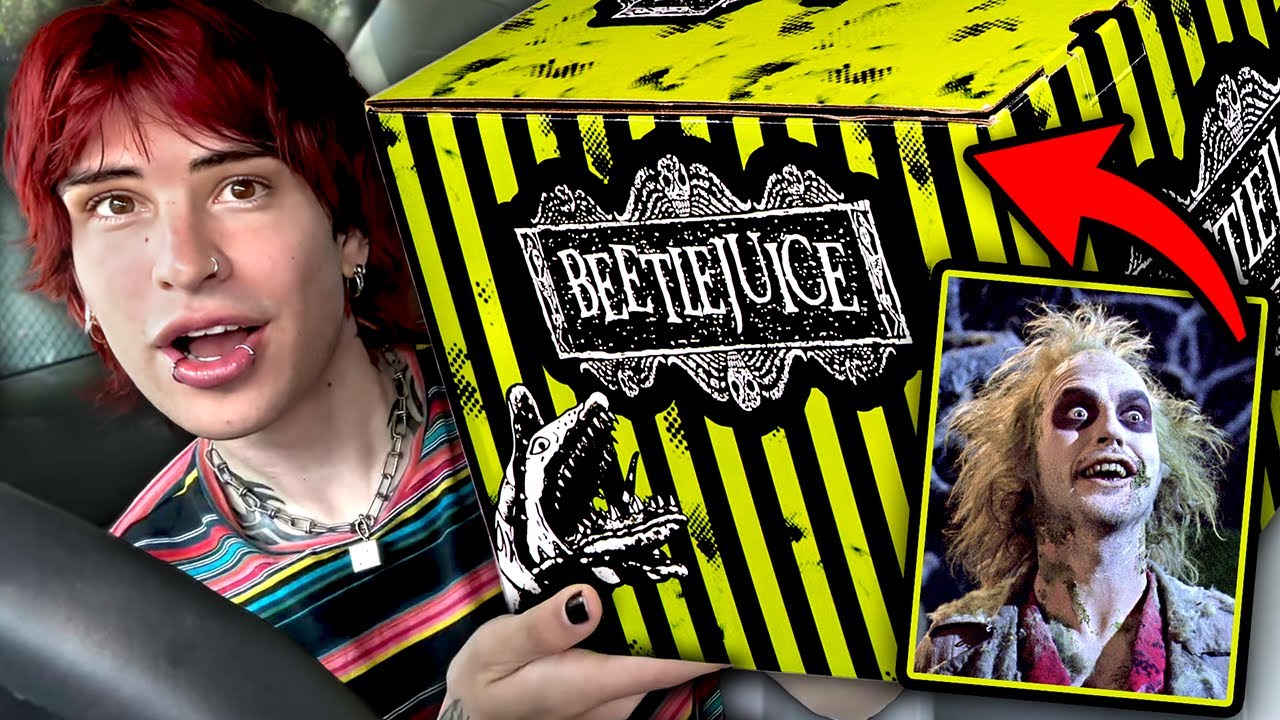 Beetlejuice Mystery Box Unboxing! - YouTube