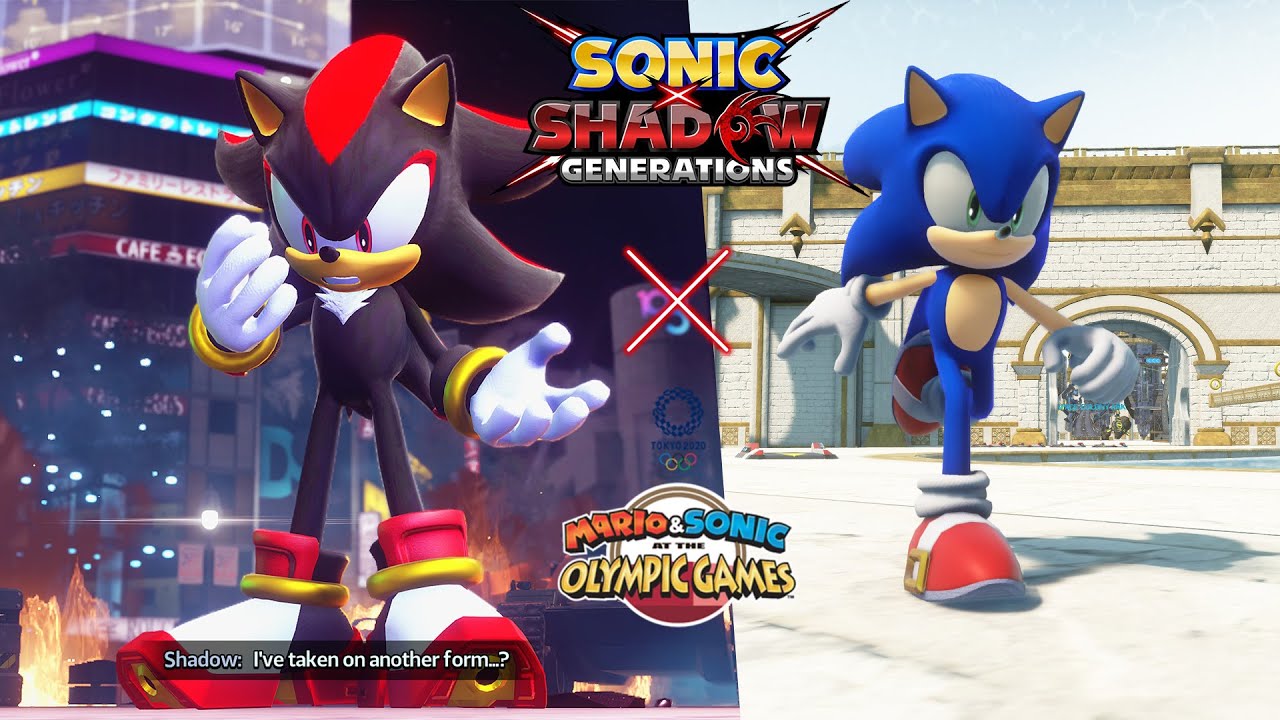 2020 Olympics Shadow and Sonic in Tokyo DLC Be Like... - YouTube