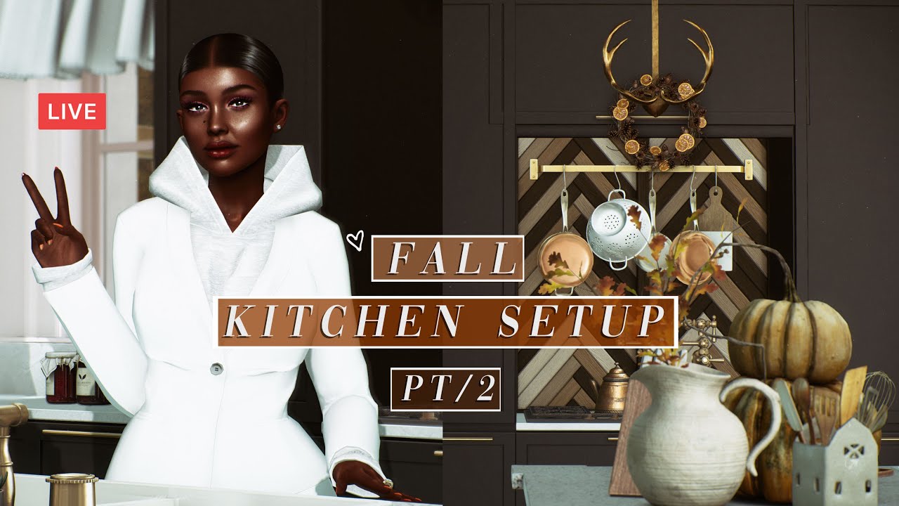 Kitchen Setup for Fall | Part 2 - Adding Autumn Kitchen Decor | Second ...