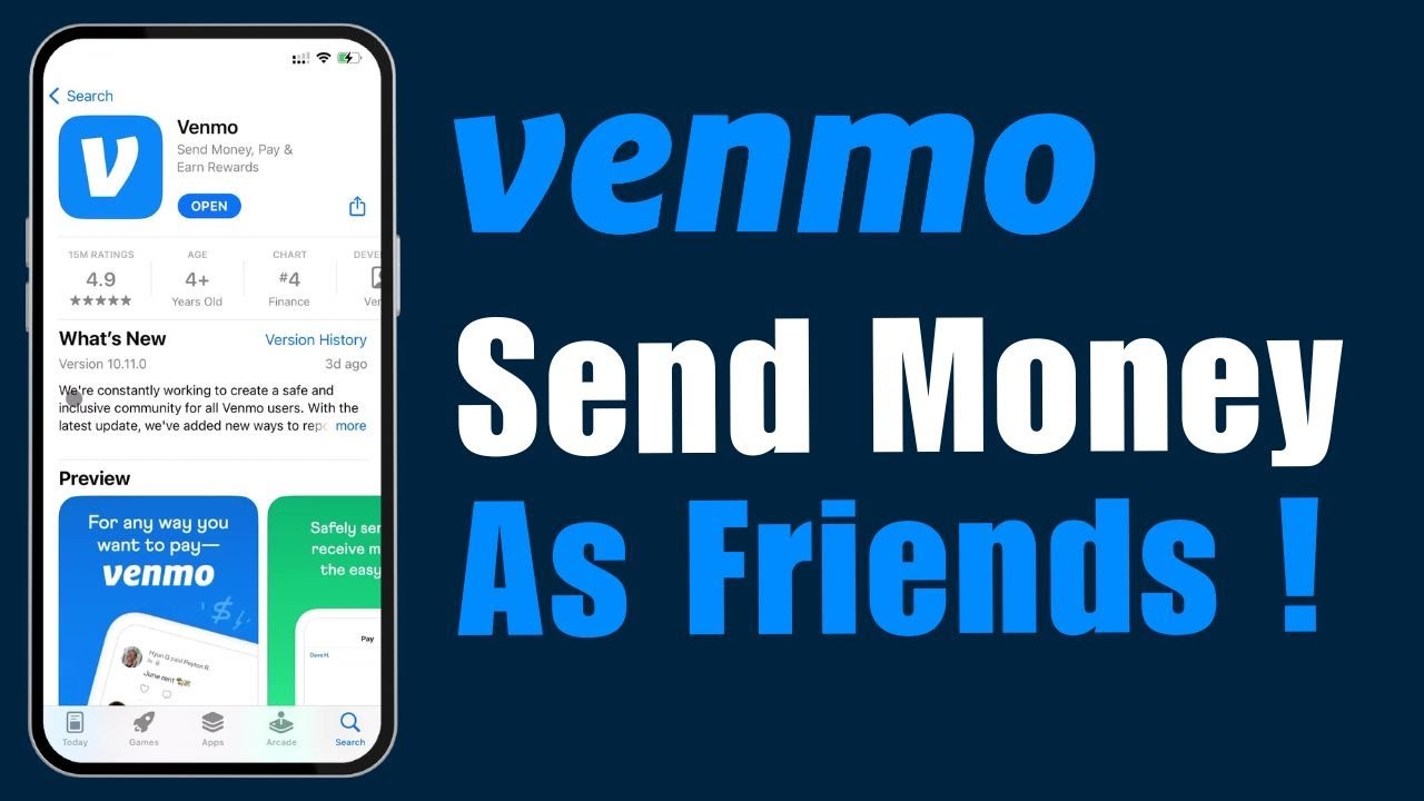 How to Send Money on Venmo as Friends and Family ! - YouTube