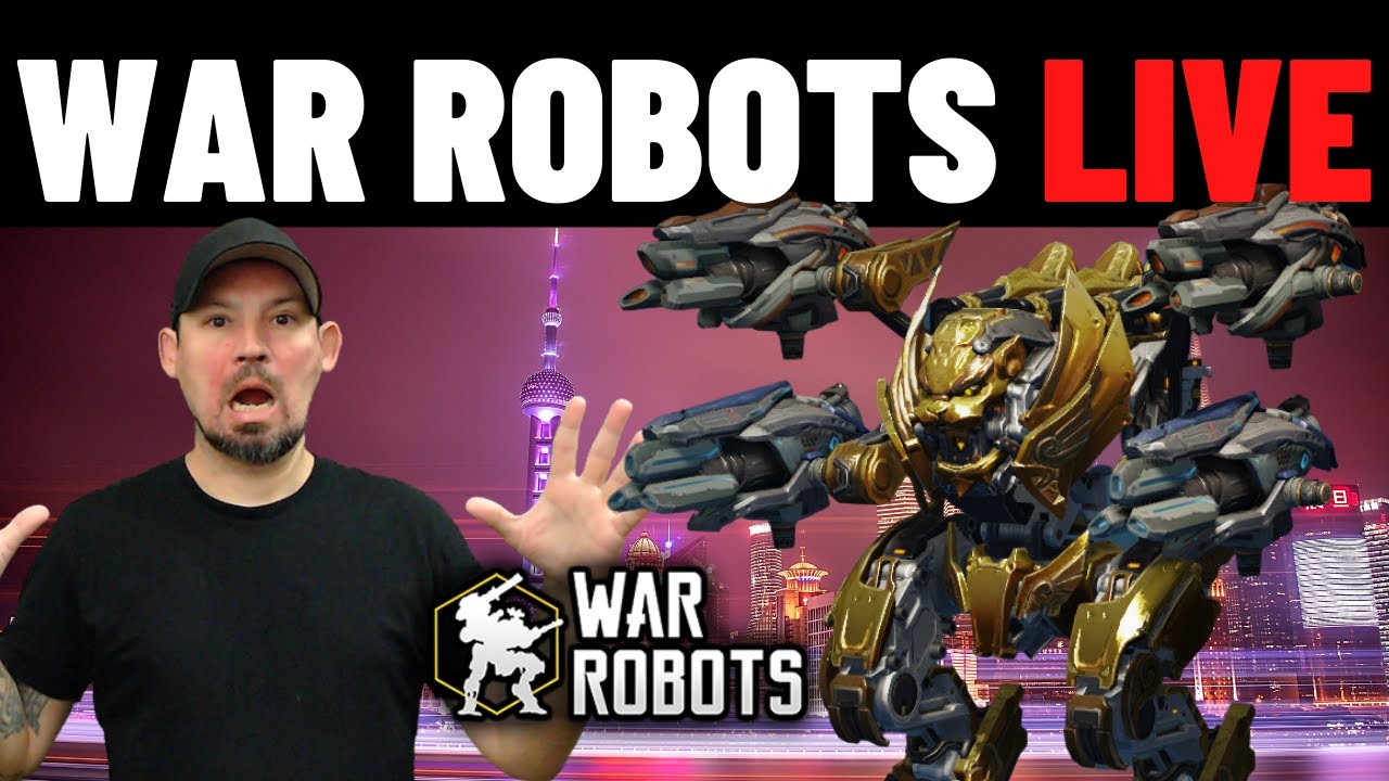 War Robots Live Time Drops | Danny Lightning Live | War Robots Live ...