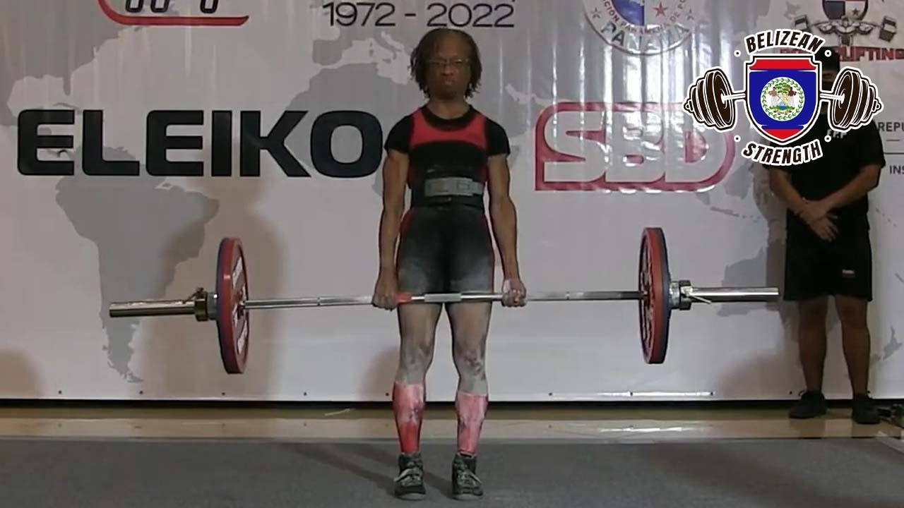 Alida Sharp - 595.2 lb 1st Place Masters 2 52kg - NAPF 2022 - YouTube