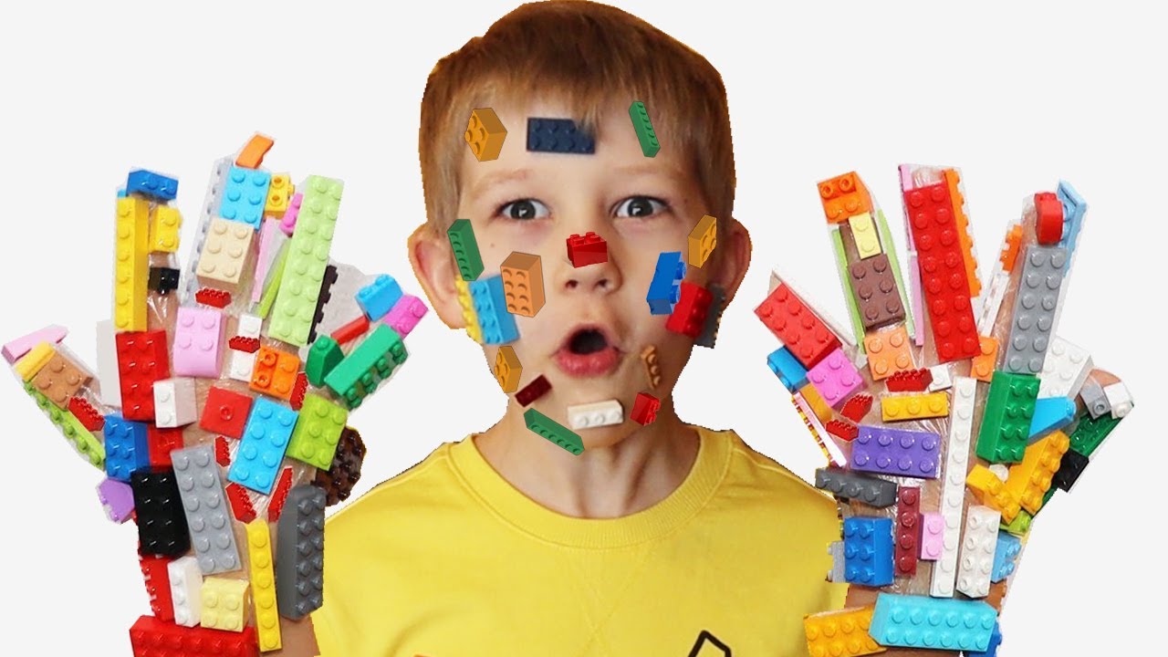 Pretend play LEGO HANDS 동요와 아이 노래 어린이 교육 | EGORKA KID - YouTube