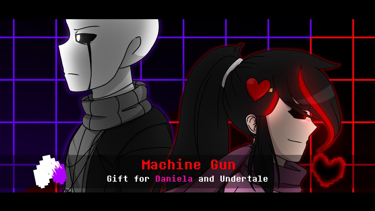 Machine Gun [Gacha + Art] || Music Video || Birthday present for ...