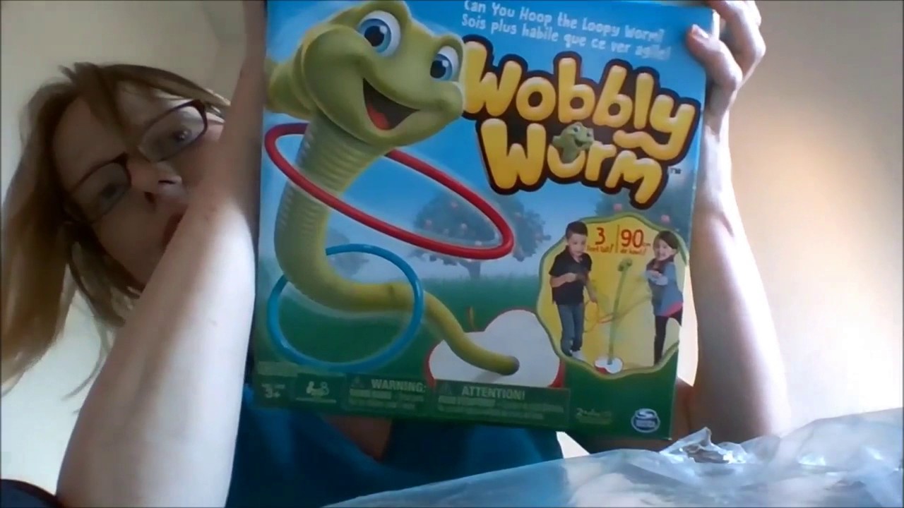 What's in the Wobbly Worm Box and How TO Play - YouTube