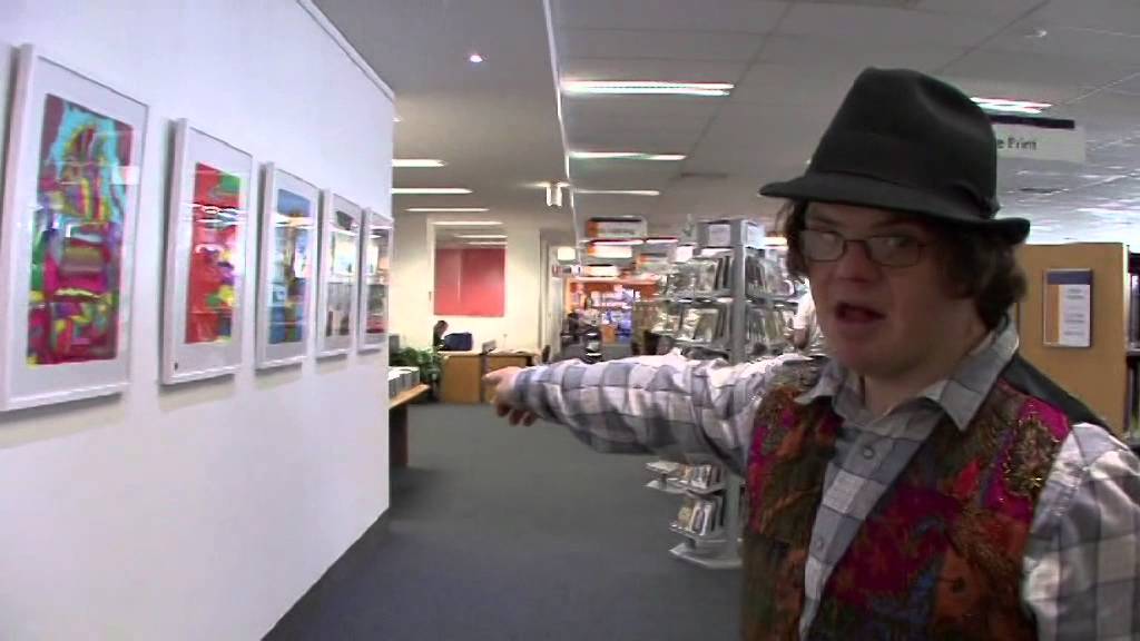 Mark Making - Digby tours his exhibition - YouTube