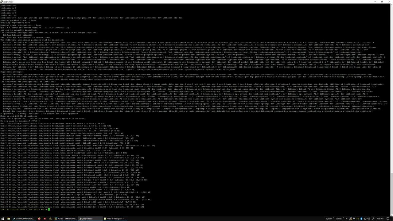 WoW Private Server - Compile Azeroth Core start to finish on Ubuntu - Part 3 Compile/Build - YouTube