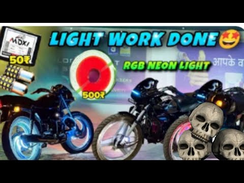 Splendor Modified🐍| Moxi Flasher Install⚠️In Splendor |🔥RGB Neon Light💡 ...
