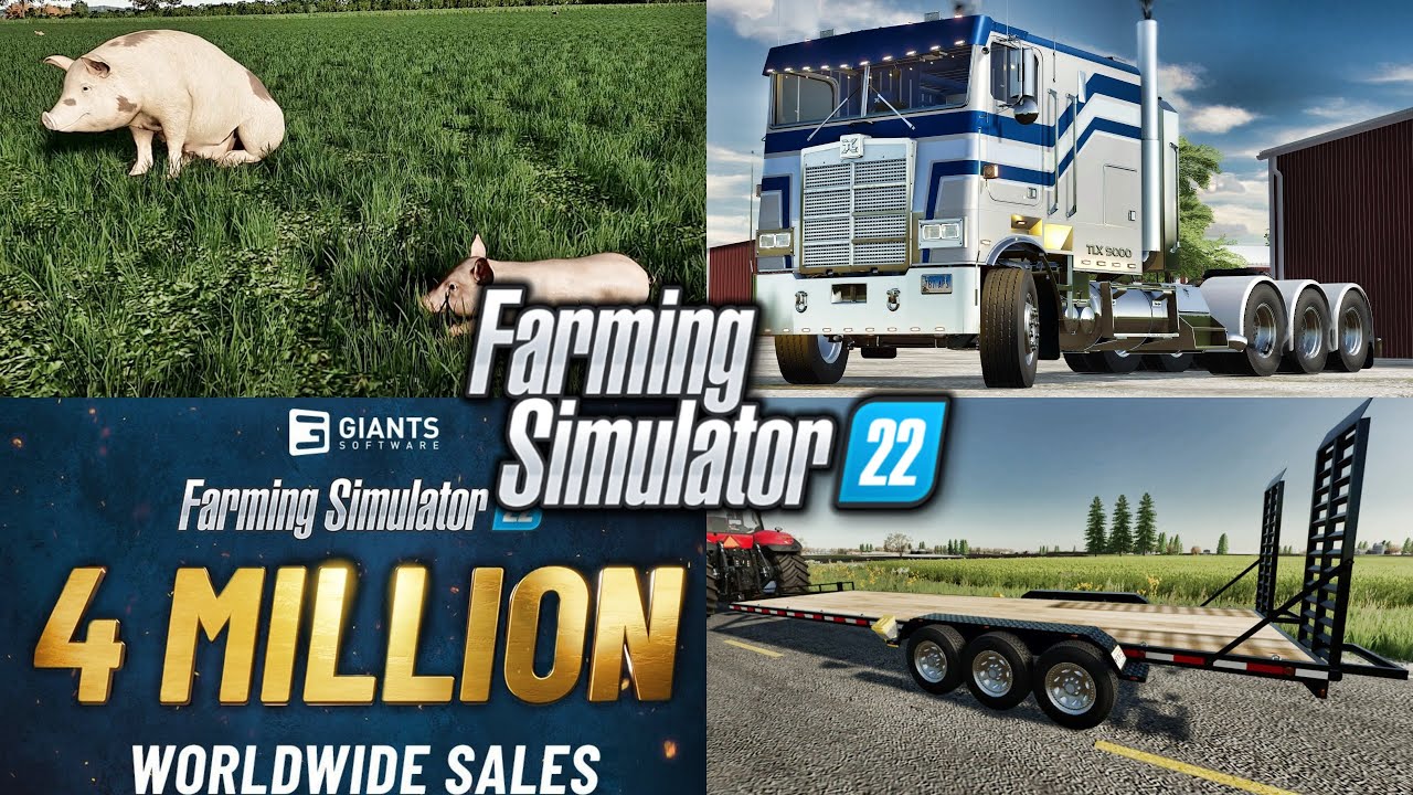 Farm Sim News! TLX9000 Is "Back", New Animals, & FS22 Sold 4-Mil Copies ...
