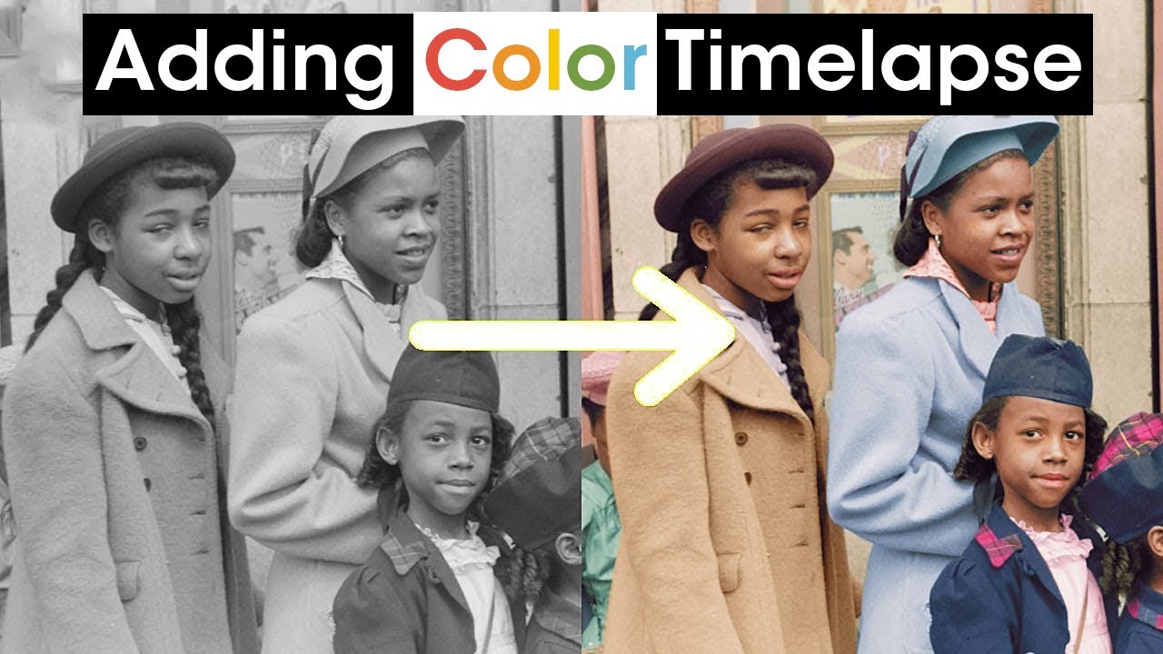 Realistic Colorization of Old Black and White Photograph | Chicago ...