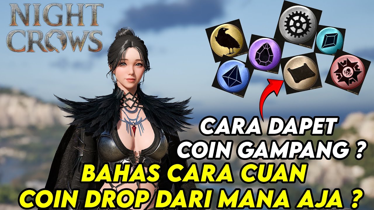 BAHAS CARA CUAN DI NIGHT CROWS ? COIN DAPAT DARI MANA & SUSAH ? BISA RMT ? - NIGHT CROW NFT/P2E ...