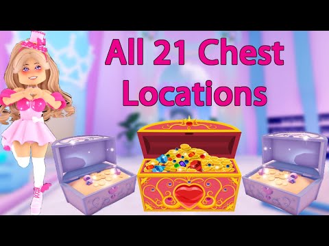 ALL 21 Chest Locations Royale High 2022 Updated Locations - YouTube