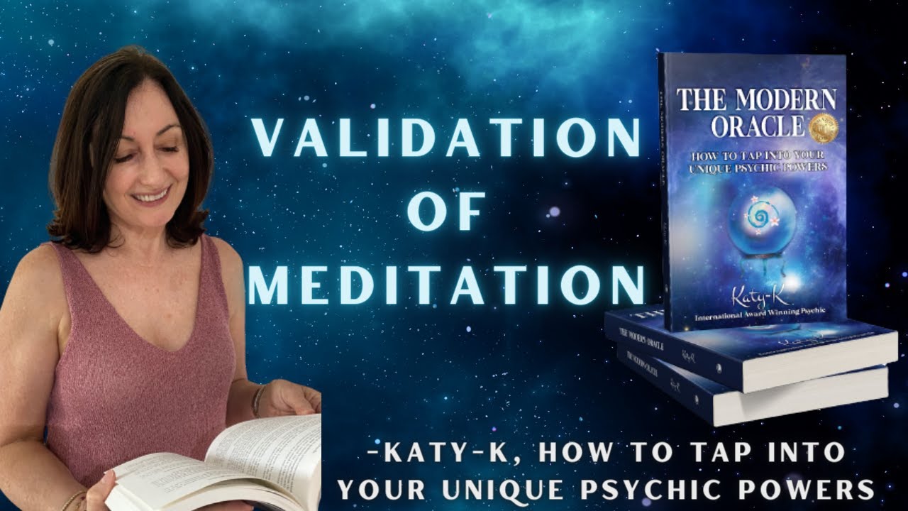 'Validation of Meditation" Katy-K reads a chapter from her first book # ...