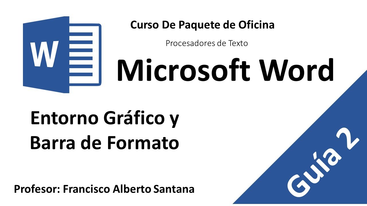 APLICANDO FORMATO EN MICROSOFT WORD (GUIA 2) - YouTube