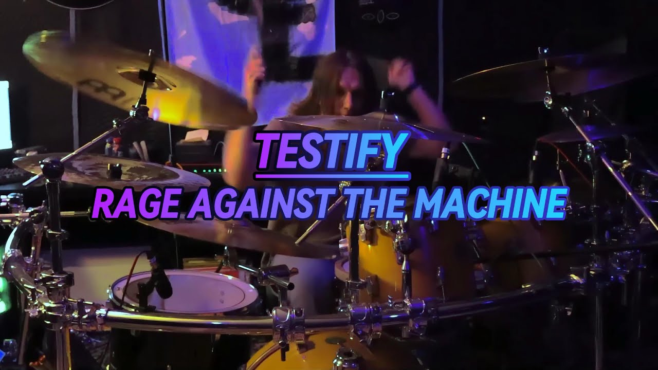 Testify - Rage Against the Machine - Drum Cover - YouTube
