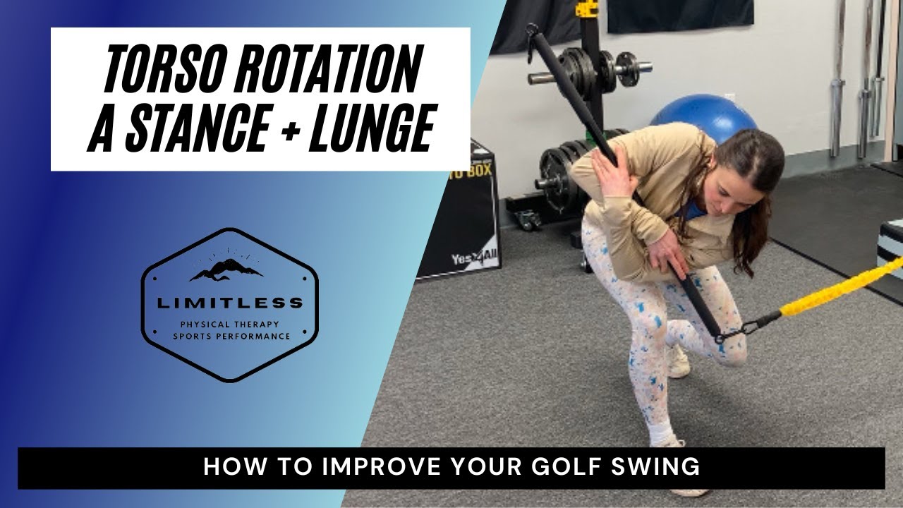 Torso Rotation (In A Stance and Lunge) - YouTube