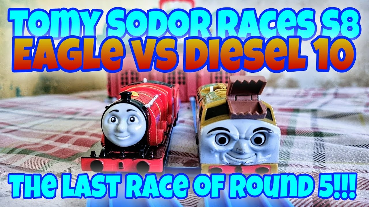 Tomy Sodor Races: Eagle vs Diesel 10 S8 Round 5, Race 2! - YouTube