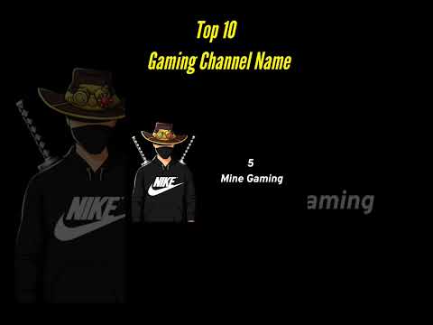 TOP 10 YT CHANNEL NAMES - YouTube