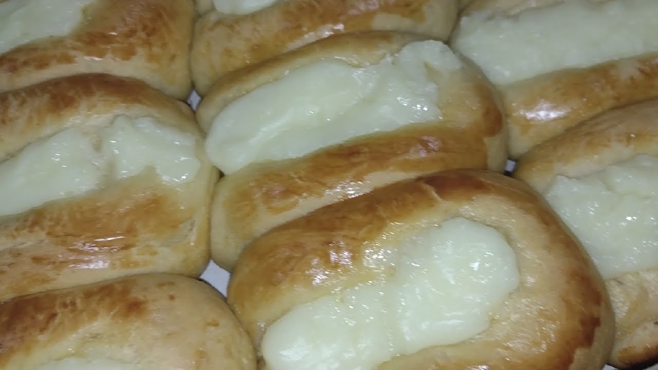 RECEITA DE PÃO DOCE COM CREME - YouTube