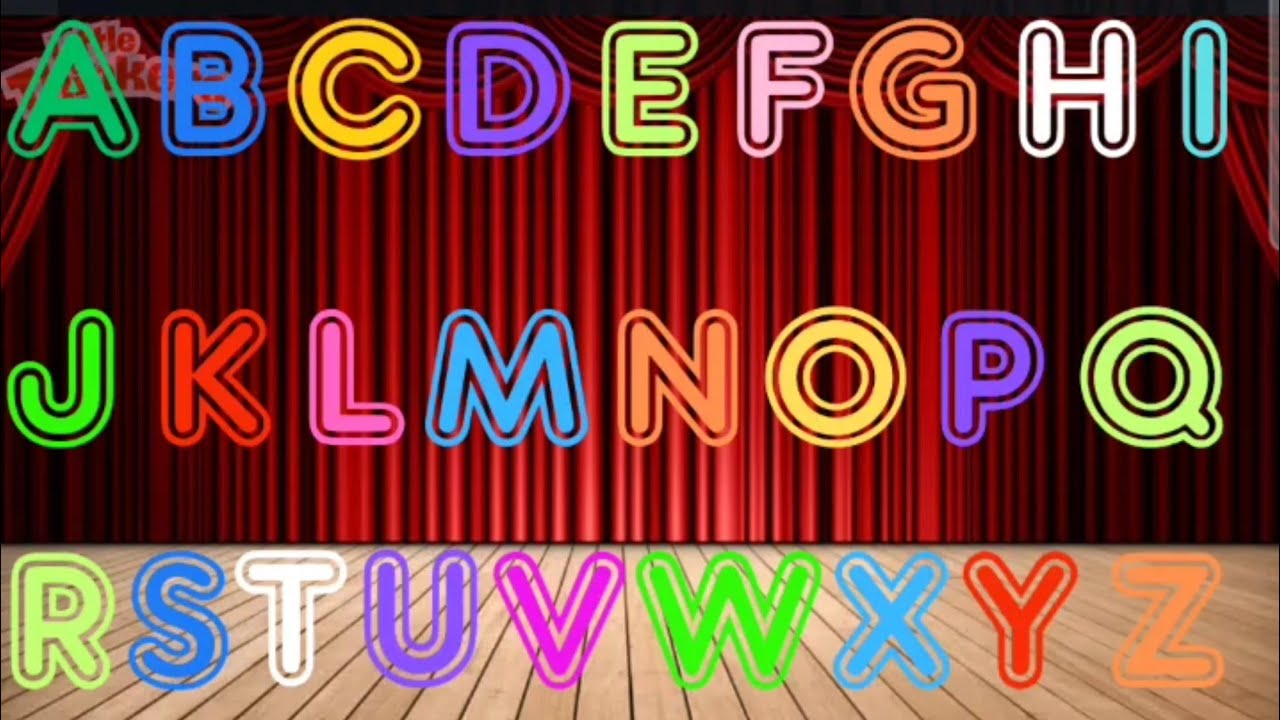 Colorful ABC Song for Kids | Learn Letters with Fun Colors & Music ...