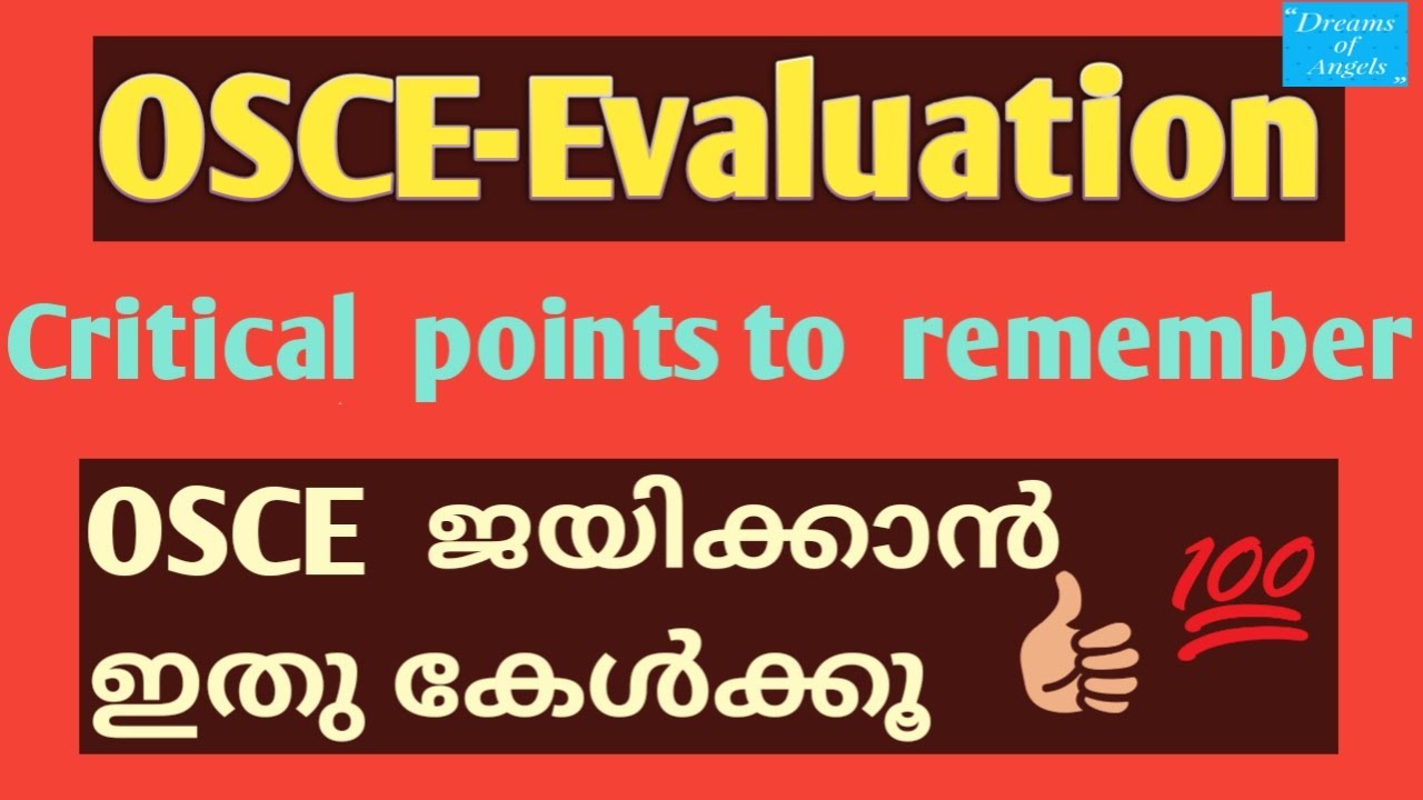 OSCE EXAM/HOW TO PREPARE FOR OSCE EVALUATION - YouTube