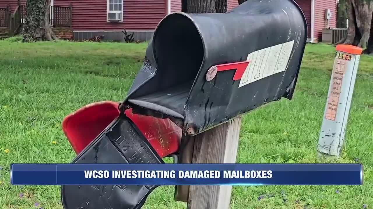 WCSO: Several damaged mailboxes reported in Warren County - YouTube