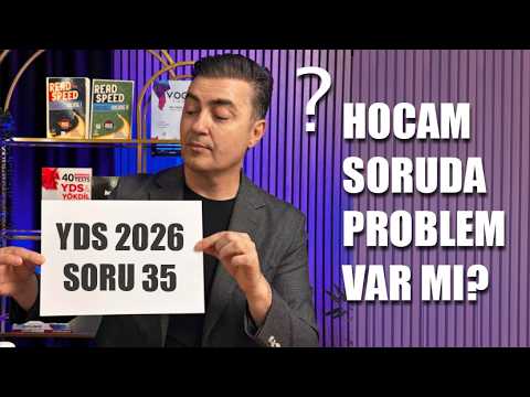 YDS NİSAN 2026 SORU 35 #yds