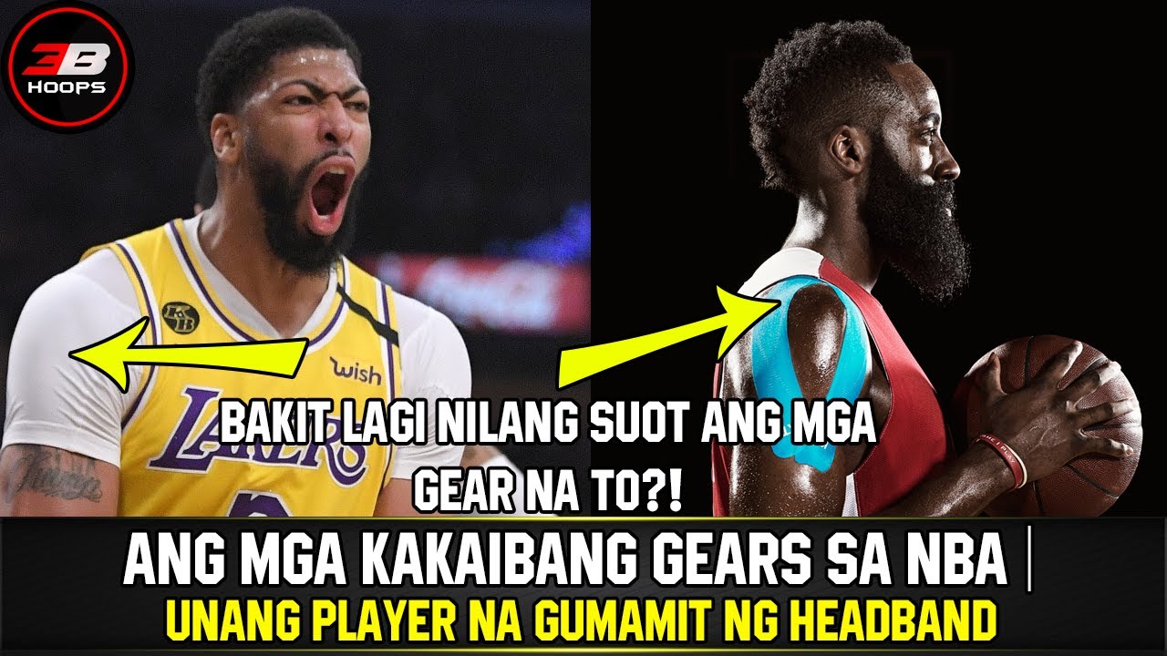 ANG MGA KAKAIBANG GEARS SA NBA | BAKIT LAGING MAY SUOT SI ANTHONY DAVIS ...