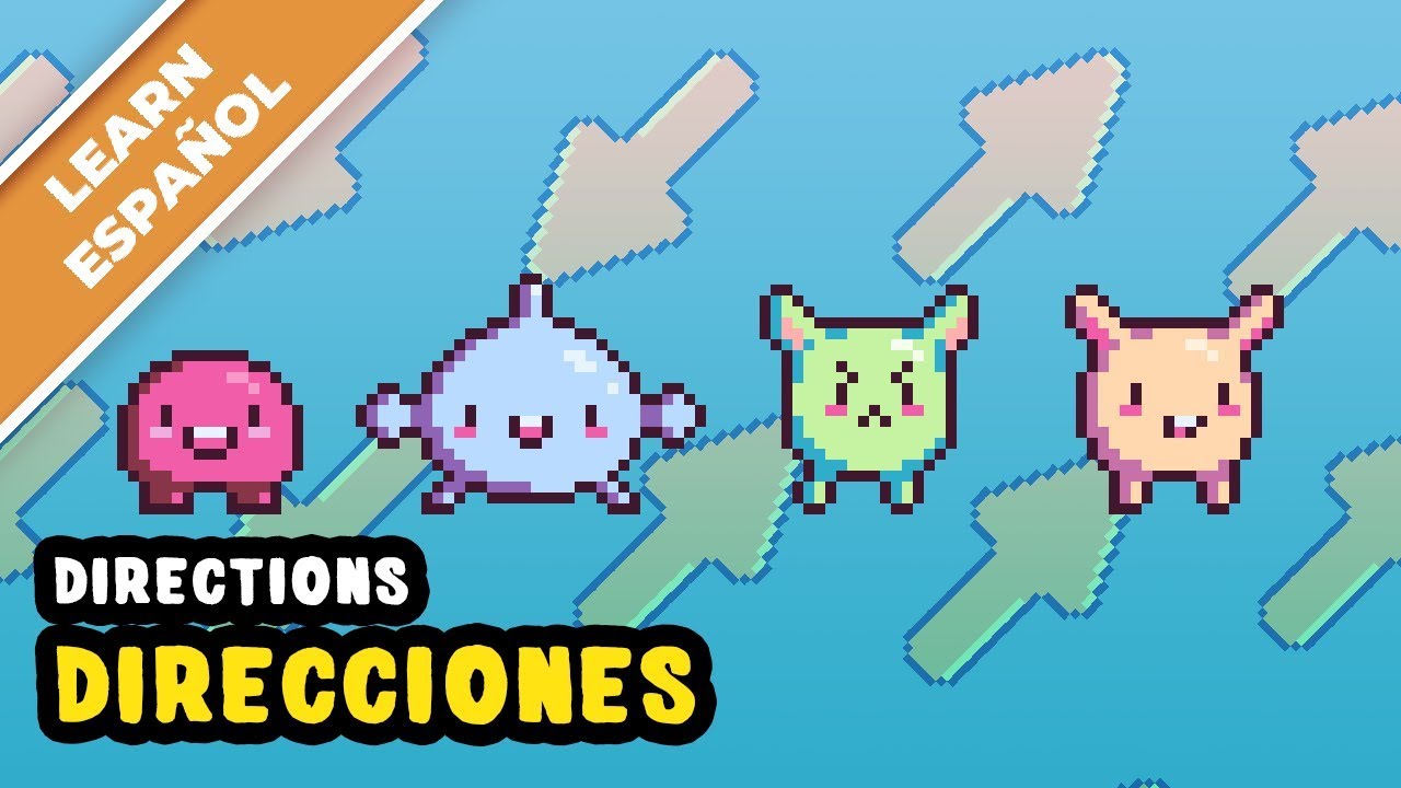 Learn Spanish | DIRECTIONS (Direcciones) | Bilingual Songs - YouTube