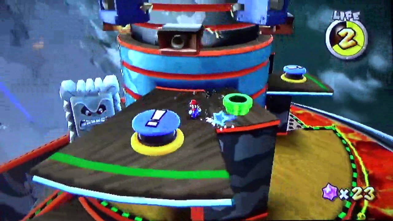Super Mario Galaxy 2: Vanquish Squizzard Trophy Guide - YouTube