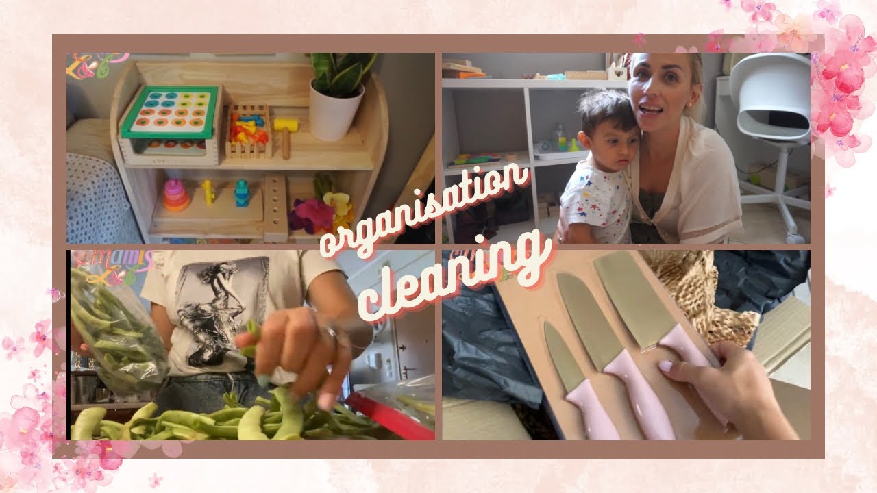 Get ready for the week / cleaning - organisation / toys rotation ...